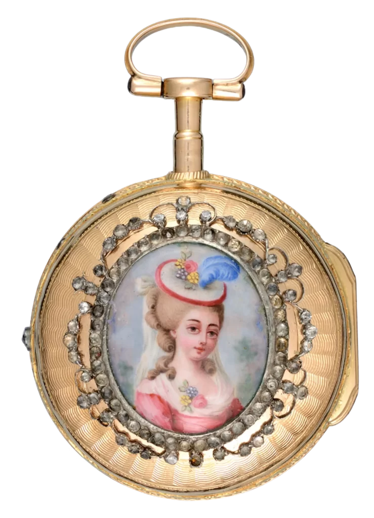 TWO COLOUR GOLD AND ENAMEL PAIR CASED VERGE - 1770 » Watch Museum ...