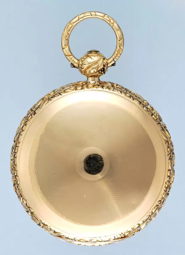 GOUE ENGELSE HEFBOOM MET VERSIERENDE GOUE DIAL – 1825 | Watch Museum ...