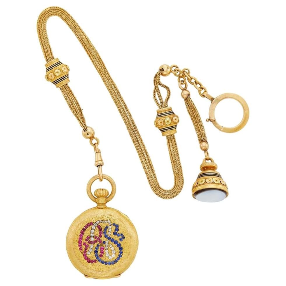 Exploring The World Of Women's Antique Pocket Watches(Ladies Fob ...